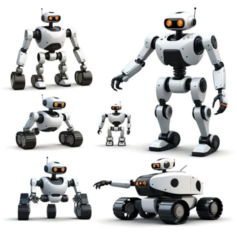 A Collection Of Robots With One Of The Words Quot Robot Quot On The
