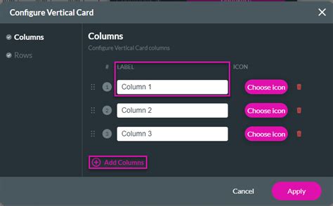 Configure The Comparison Card Widget Titan Web