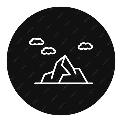 Premium Vector Iceberg Vector Illustration