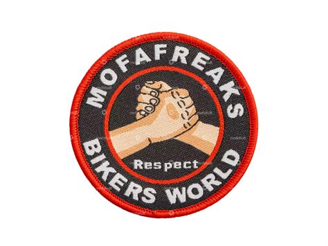 Gang Patch Moped Freaks Bikers World Ø 60 Mm Mofakult