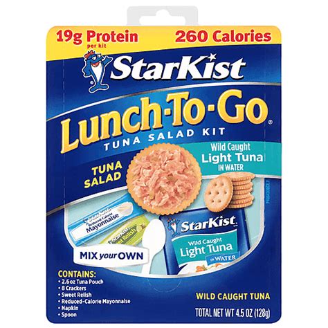 Star Kist Light Wild Caught Tuna Salad Kit 45 Ea Tuna Sautters Market