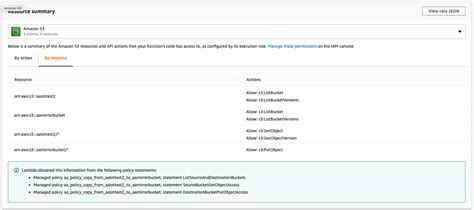Amazon S3 Aws Lambda Is Not Copying Files From One S3 Bucket To Another In The Cloud But In