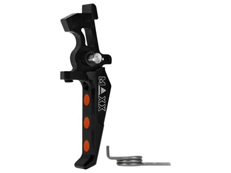 Maxx Cnc Trigger Style E Black Titan Forge Airsoft