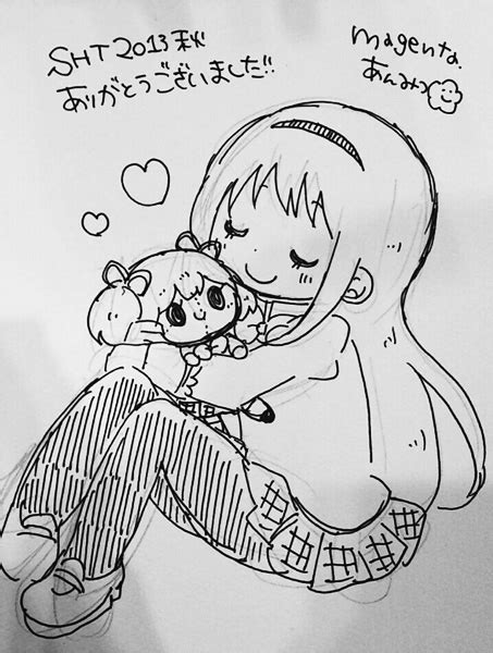 Akemi Homura And Kaname Madoka Mahou Shoujo Madoka Magica And 1 More Drawn By Yuzunonana