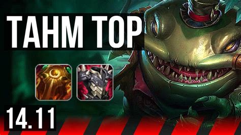 TAHM KENCH Vs GAREN TOP 6 Solo Kills Rank 8 Tahm Dominating 9 2
