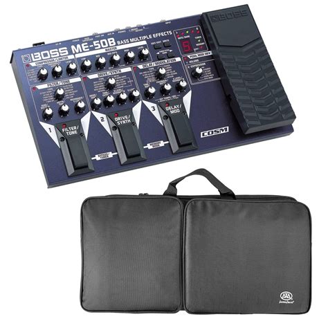 Boss Me 50b Bass Multiple Effects Processor Axcessables Carry Bag