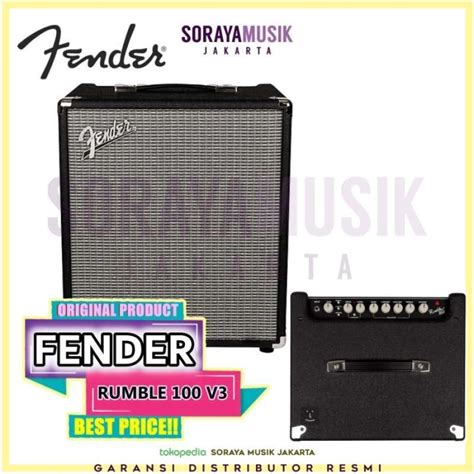Promo Fender Rumble 100 V3 Diskon 23 Di Seller Melodiya Store