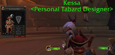 Design Your Own Personal Tabard In Patch 10 2 7 Wowhead News