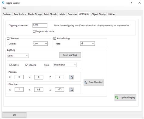 Toggle Display