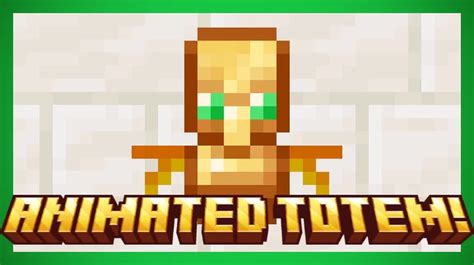 Animated Totem Minecraft Texture Pack