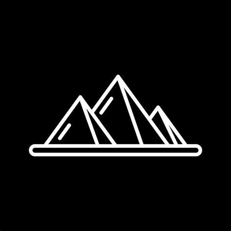 Pyramid Vector Icon 16221444 Vector Art At Vecteezy