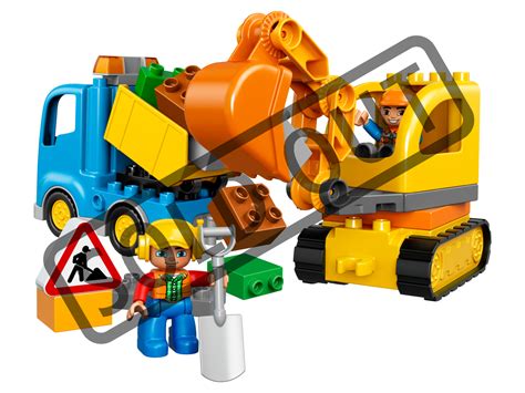 LEGO® DUPLO® 10812 Pásový bagr a náklaďák | Stavebnice-hry.cz