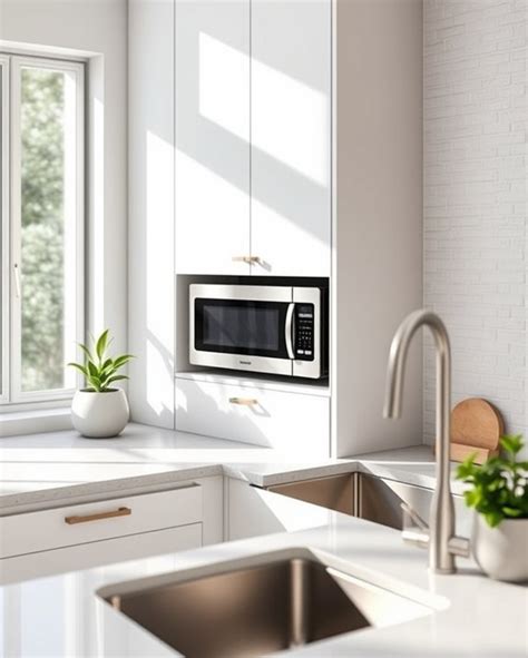 40 Clever Hidden Microwave Ideas To Save Kitchen Space Plumbinginto