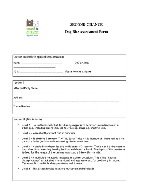 Fillable Online Johnson County Animal Bite Report Form Fax Email Print