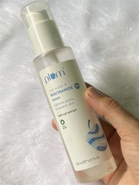 Plum 3 Niacinamide And Rice Water Face Toner Toner With Niacinamide