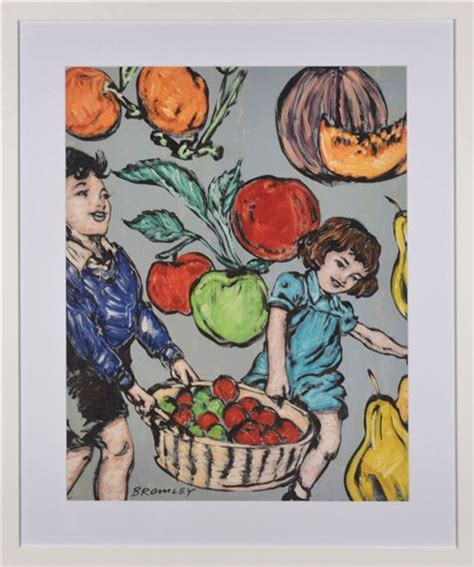 David Bromley Apple Picking Mutualart