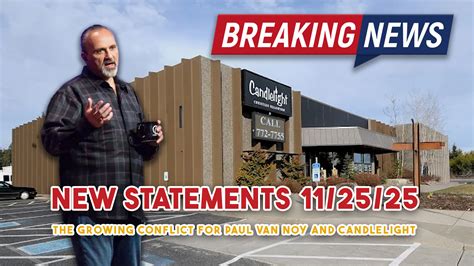New Statements Deepen Allegations Against Pastor Paul Van Noy Daughter