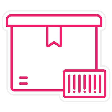 Premium Vector Package Scanning Icon Style