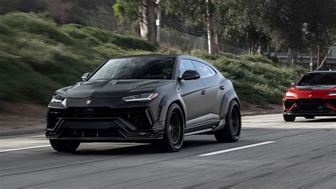 Lambo Urus Performante Widebody Is A Veritable Nero Nemesis With A Full