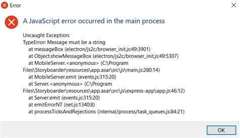 Every Time I Open The Program I Get An Error And It Still Works