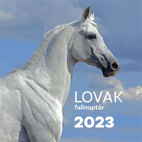 Könyv Lovak Falinaptár 2023