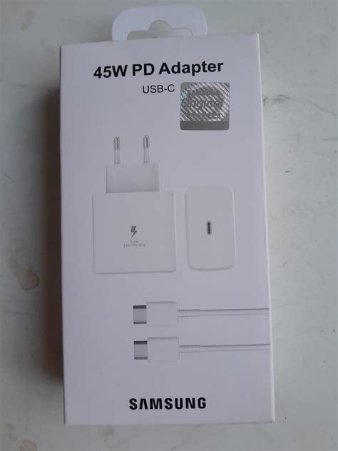 Samsung 45w Usb C Super Fast Charger With Cable Chase House