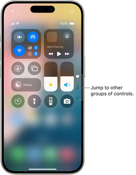 Use And Customize Control Center On IPhone Apple Support IN