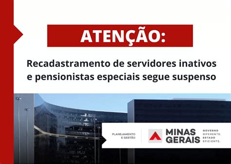 Atenção Recadastramento De Servidores Inativos E Pensionistas
