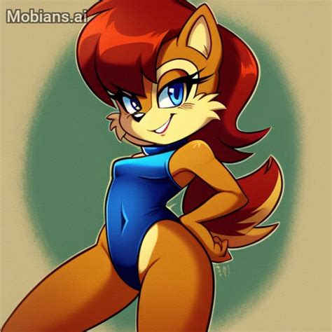 Sally Acorn In A Leotard 4 By Mrmarioluigi1000 On Deviantart