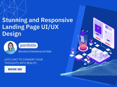 Stunning And Responsive Landing Page UI UX Design Upwork