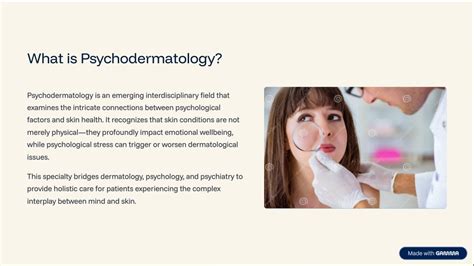 Ppt Psychodermatology The Mind Skin Connection Powerpoint