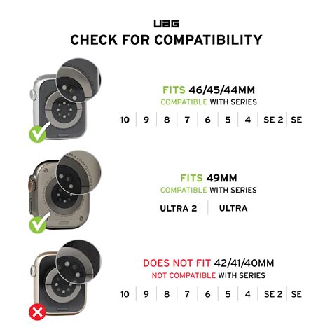 Uag Pathfinder Watch Strap For Apple Watch Silicone Replacement Band