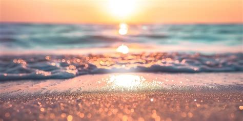 Premium Photo Azure Ocean Sand And Blue Sky Generative Ai