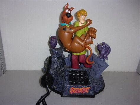 Scooby Doo And Shaggy Telephone Animated Talking Sounds Lights Phone Vtg