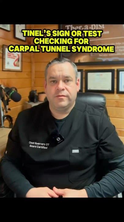 💥tinels Sign Test For Carpal Tunnel Syndrome Theorthoot