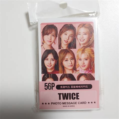 Twice Photo Message Card Kpop Goods 1 ACTSKorea