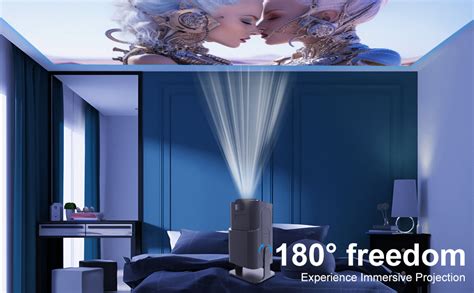 Mini Portable Projector 4k With Wifi And Bluetooth Native 1080p Hy320 Smart