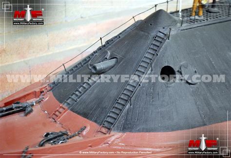 Css Virginia Uss Merrimack Casemate Screw Ironclad Ram Warship