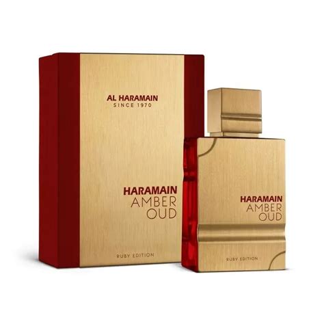 Perfume Árabe Al Haramain Amber Oud Ruby Edition Eau de Parfum 60ml