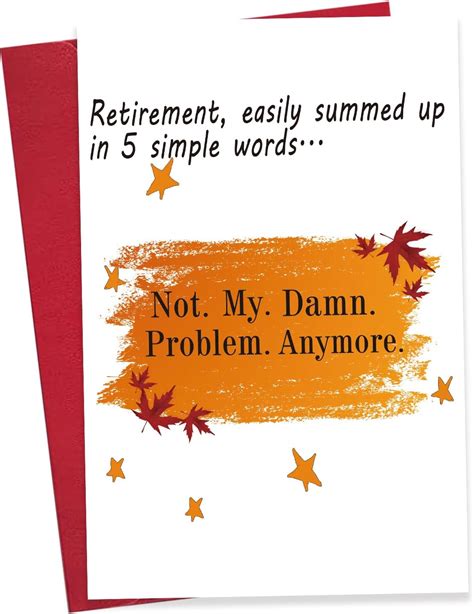 Central 23 Funny Coworker Leaving Card Retirement Card