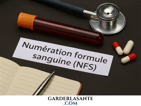 Nfs Comprendre La Numération Formule Sanguine