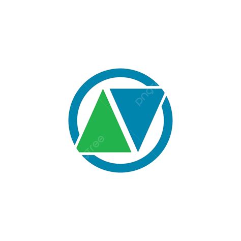 Triangle Logo Template Vector Icon Illustration Airplane Symbol Looped