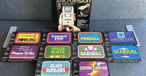 Cib Milton Bradley Mb Microvision Computer Game Handheld System 1979 10 Carts Modded Backlit