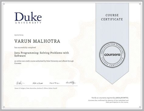 Duke Universitys Java Programming Solving Problems With Software