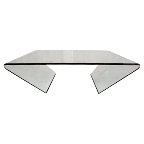 Chintaly Bent Glass Square Coffee Table Thesalesock