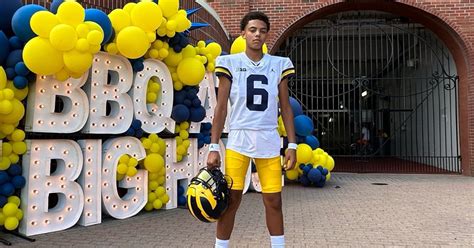Michigan Recruiting Breaking Down Qb Target Trae Taylor