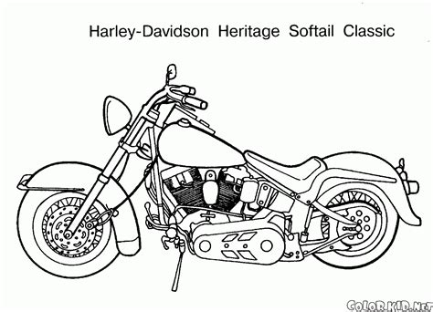 Dibujo Para Colorear La Moto No Es Fácil Elegir