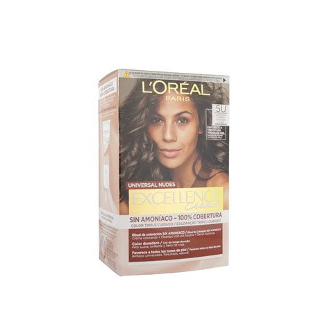 Loréal Paris Excellence Creme Universal Nudes Permanent Hair Dye 5u Uk