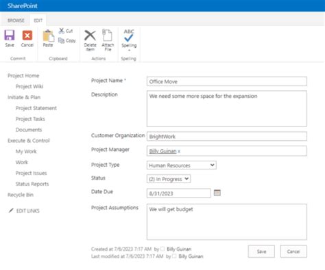 SharePoint Project Tracking Guide And Best Practices Free Template