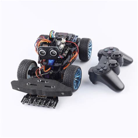 Ackermann Smart Remote Control Car Metal Chassis Arduino Diy Version